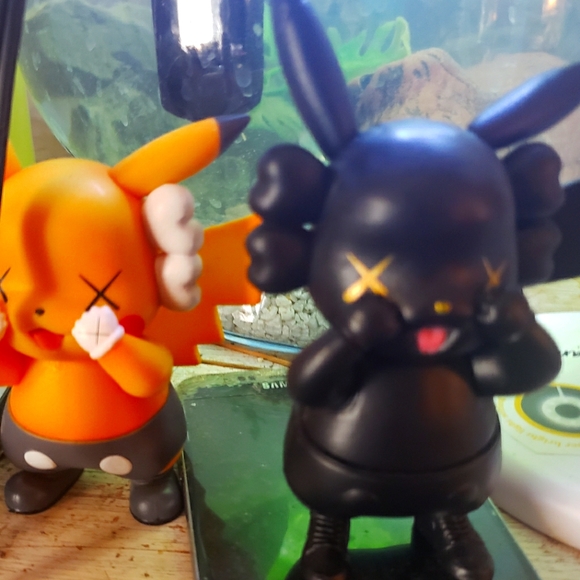 Pokemon | Art | Kaws Gloomy Bear Pikachu Collab | Poshmark
